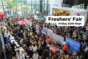 Freshers' Fair 2023 - Oxford Brookes Students' Union