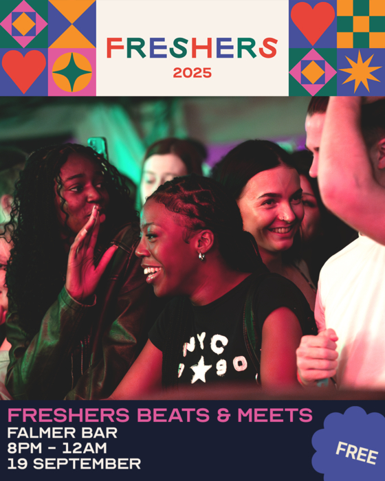 Freshers Beats 🎶 And Meets 🤝 — University of Sussex Students' Union